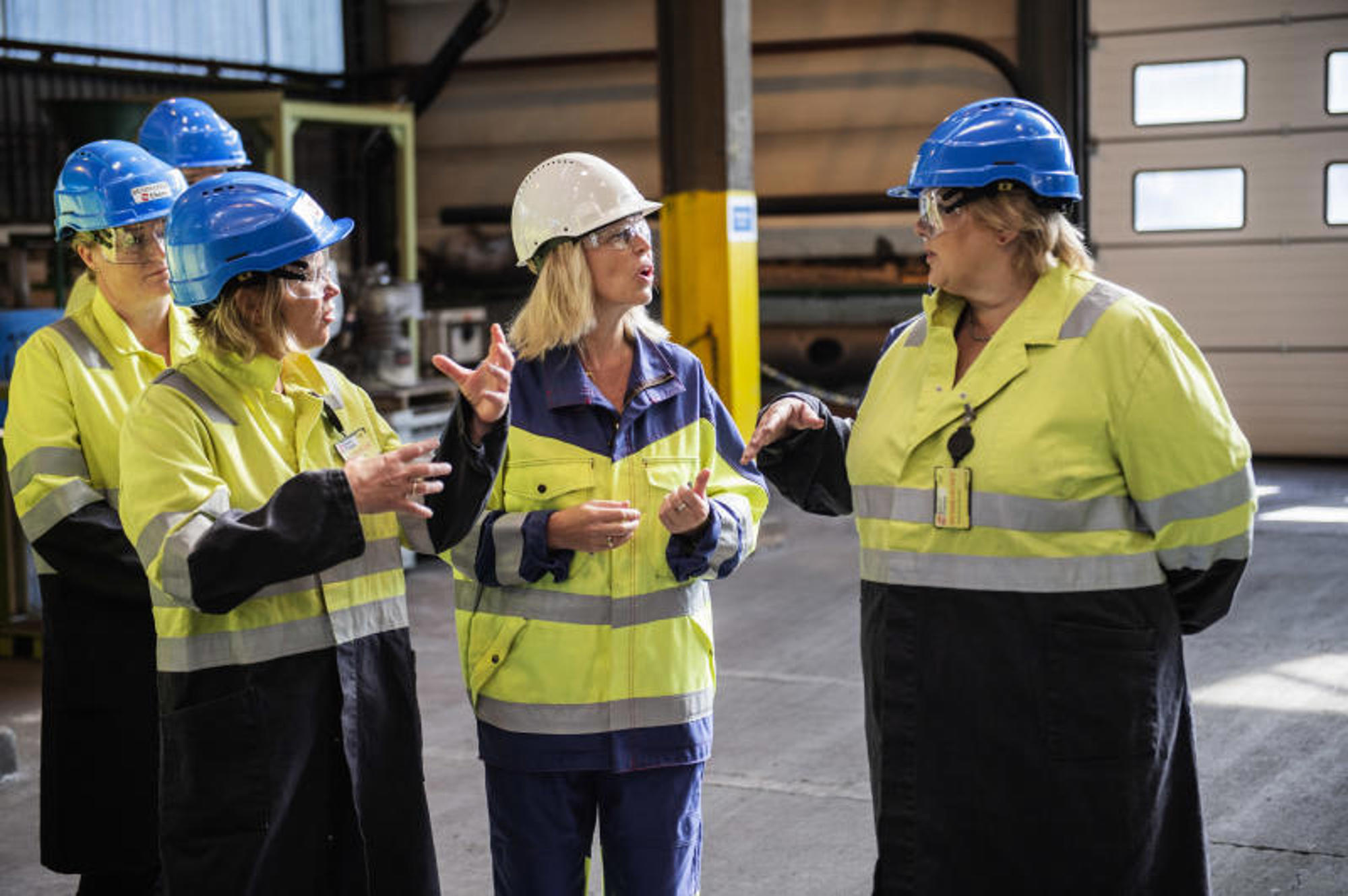 Eyde-cluster - Statsministeren besøkte katapultsenteret