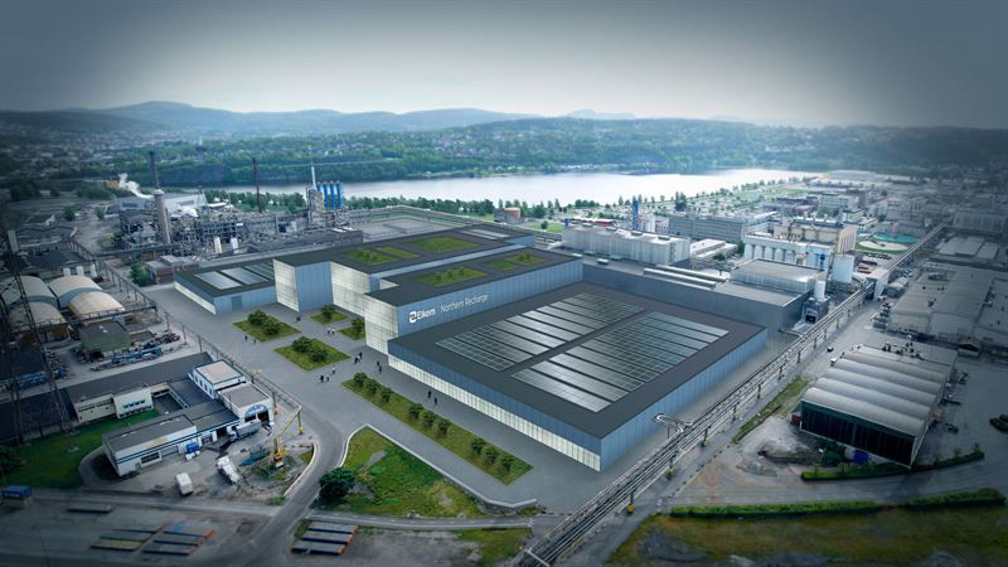 Eyde-cluster - Elkem receives Enova financial support for battery project