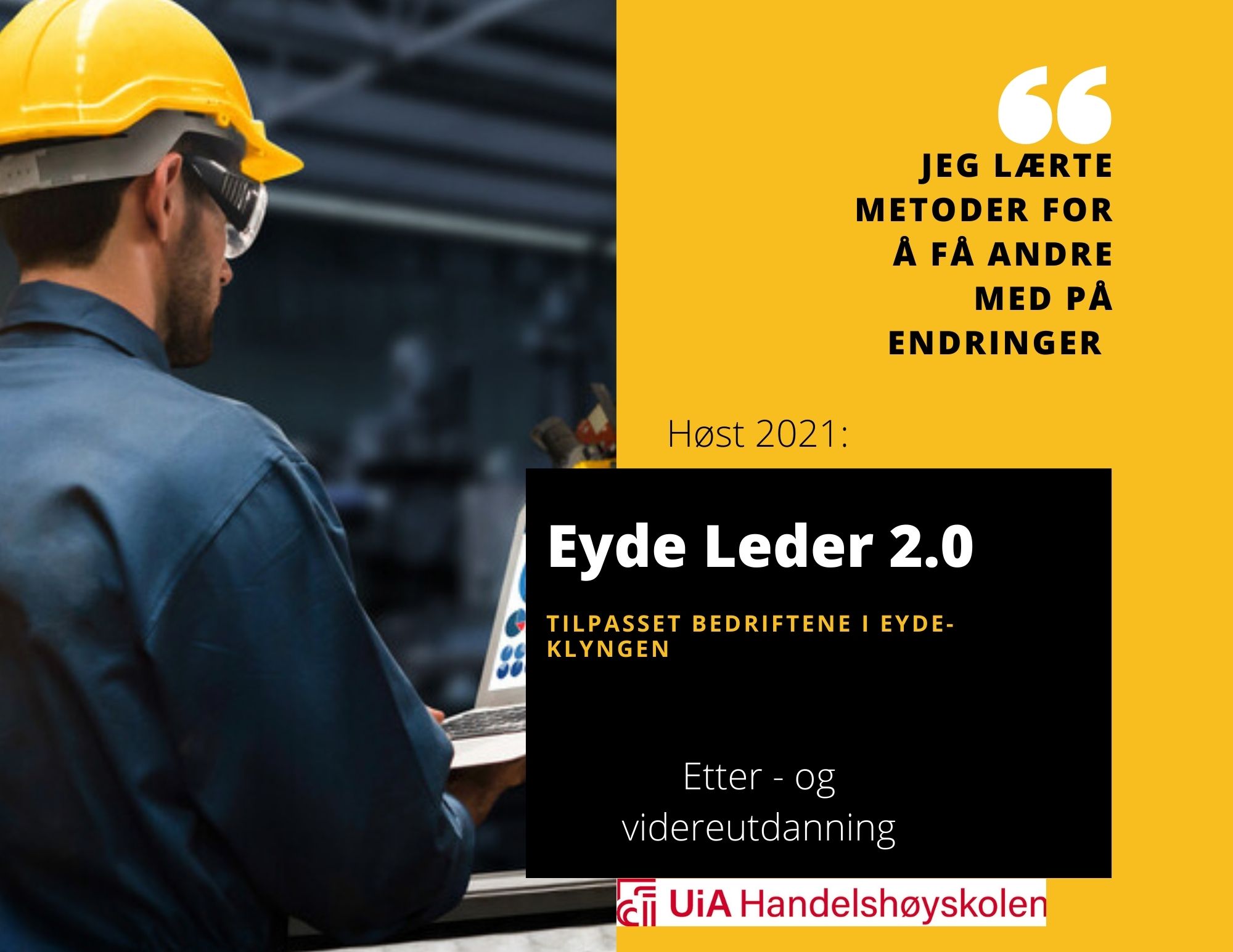 Eyde-cluster - Lederstudie for bedre omstillingsevne