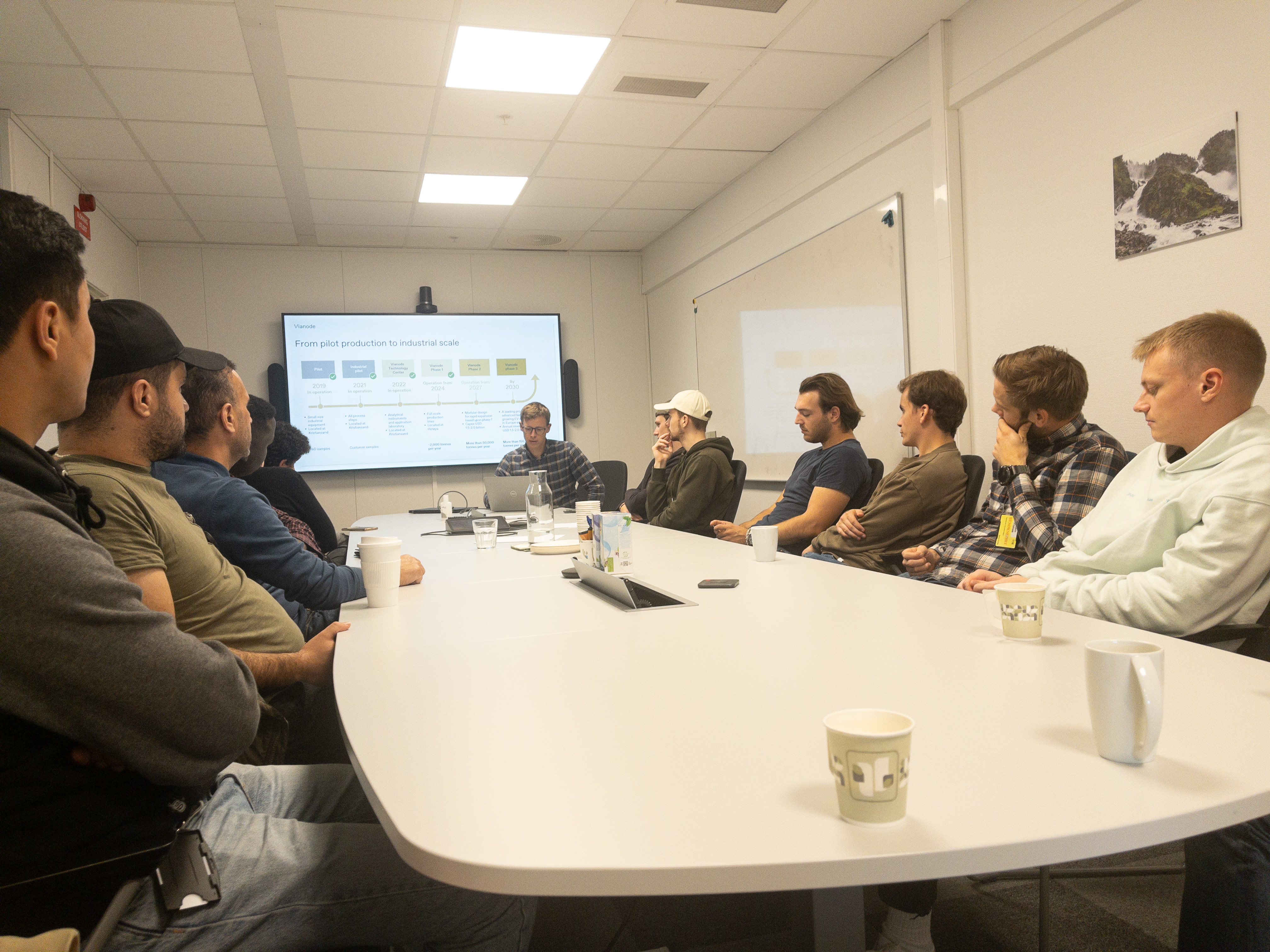 Eyde-cluster - Meet the new battery students